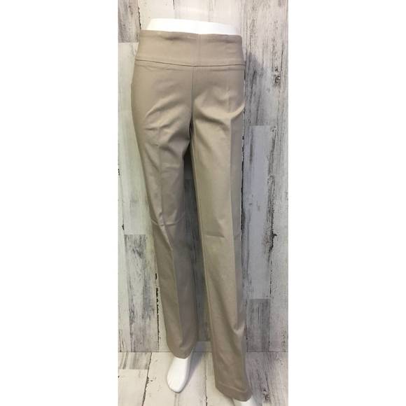 Renuar | Pants & Jumpsuits | New Renuar Paris Straight Pants In Sand ...